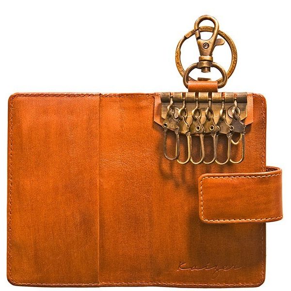 Shop Leather Key Holders, Key Cases & Key Chains Online | Kaizer